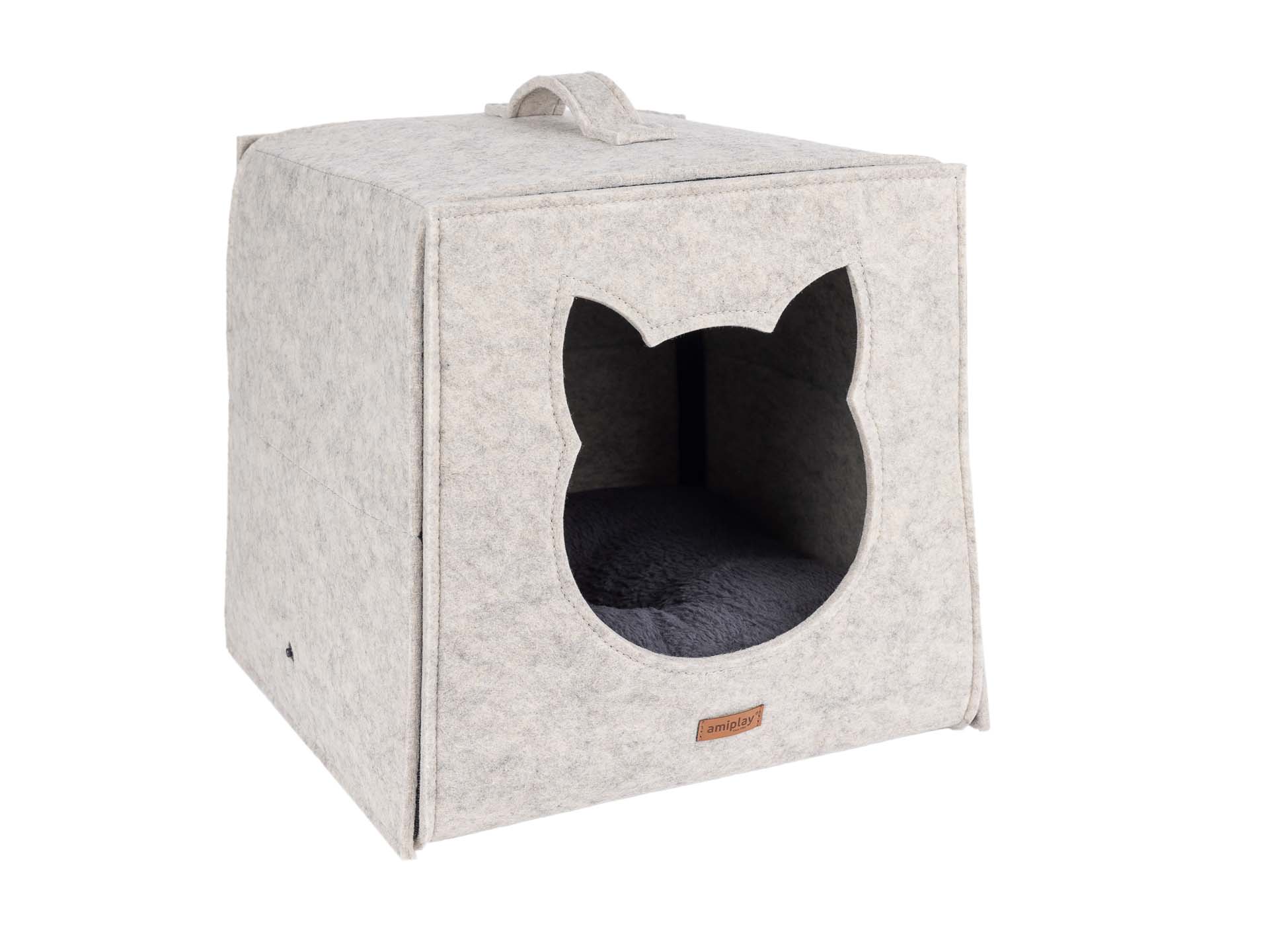 Hygge Quick Press 2-in-1 Cat Cube | amiplay